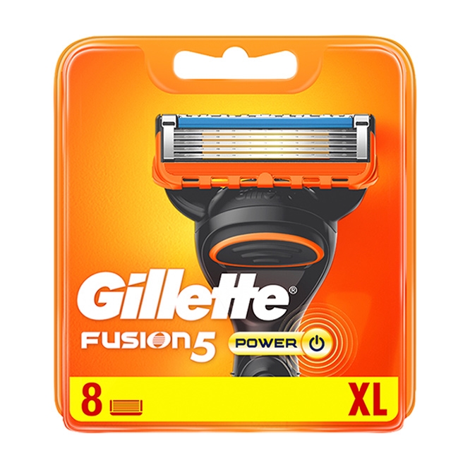 GILLETTE FUSION5 POWER RAZOR BLADES 8CT