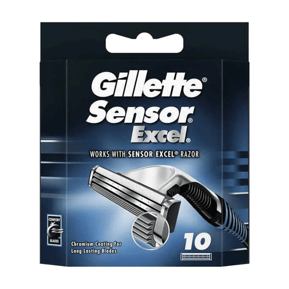 GILLETTE SENSOR EXCEL RASIERKLINGEN 10ER