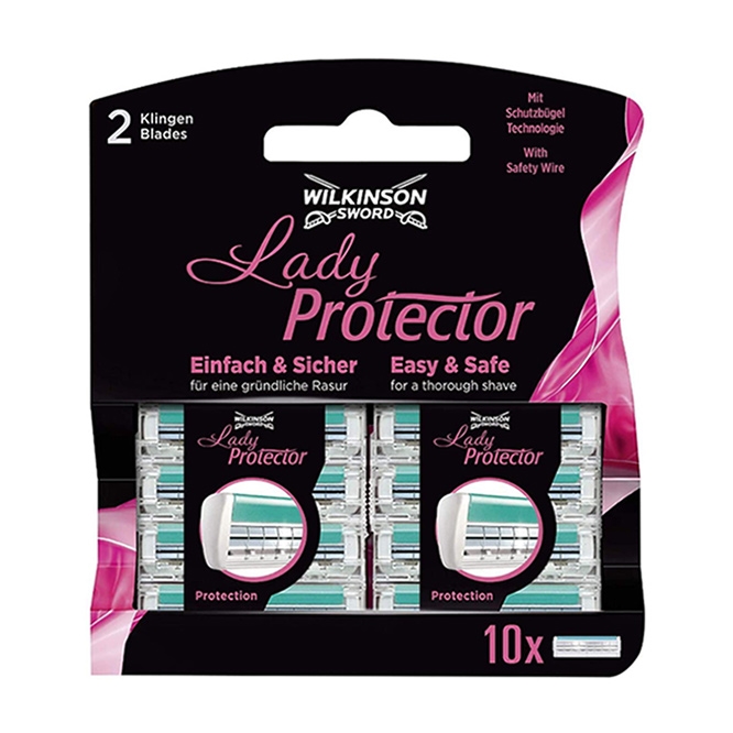WILKINSON SWORD LADY PROTECTOR RAZOR BLADES 10CT